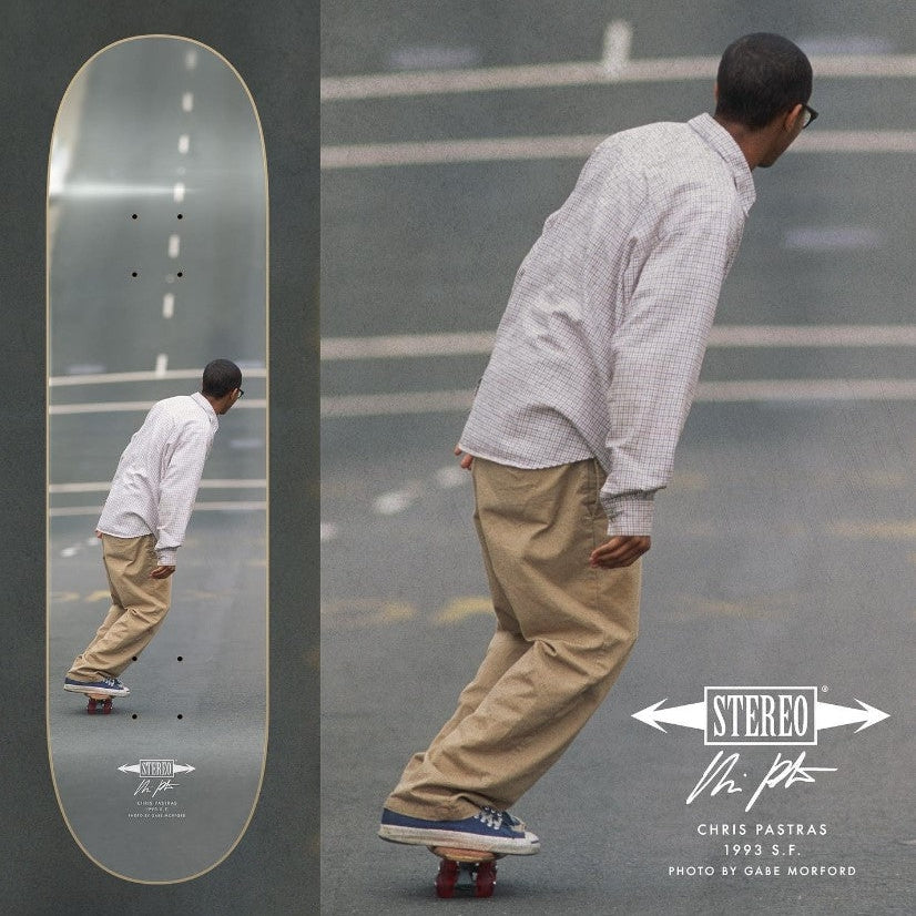 Stereo Chris Pastras Hillbomb Skateboard Deck
